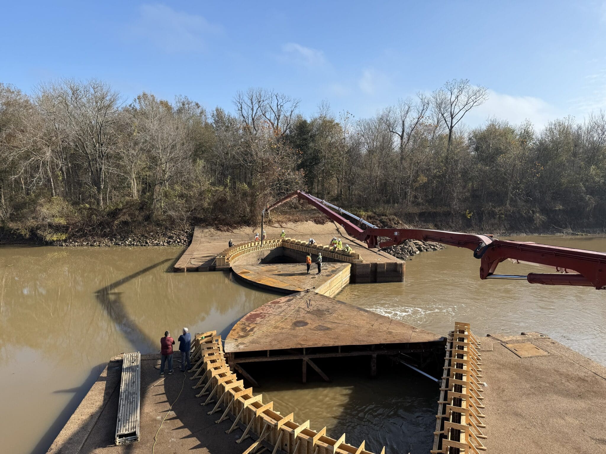 Henderson Lake Water Control Structure Repair Project | Huval & Associates
