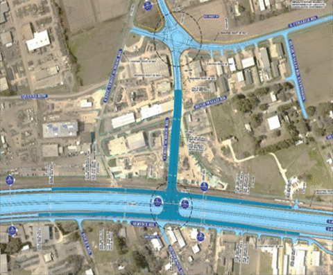 I-49 at Verot School Road - Huval & Associates